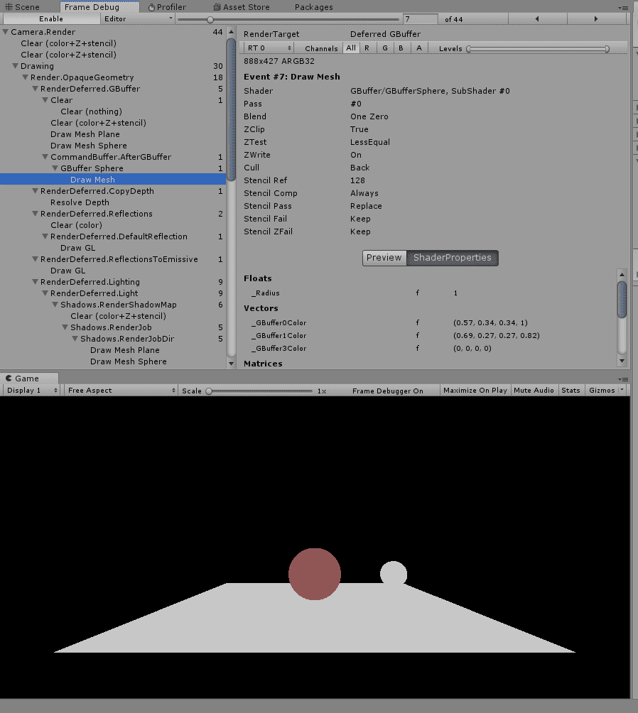 UnityのDeferredでCommandBufferを利用してGBufferをいじってみる | 測度ゼロの抹茶チョコ