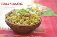 Green Peas Sundal | Tasty Appetite