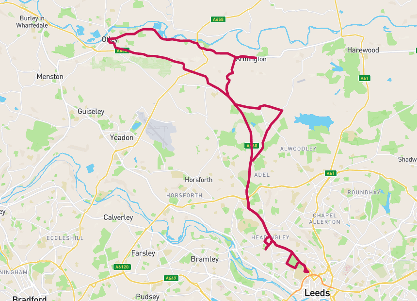 Leeds Run Routes