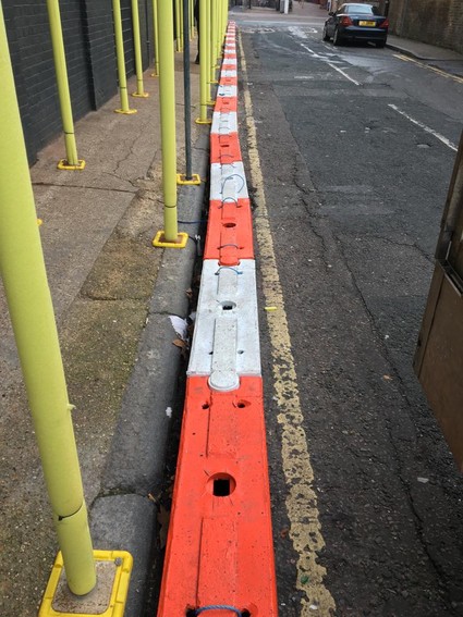 Self-weighted Traffic Logs Case Study in London for Scaffold Protection