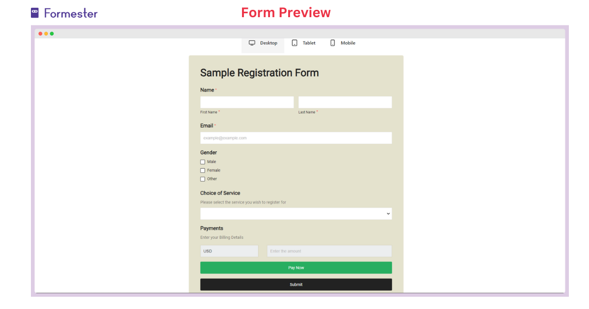 Collect Payments Online using Payment Forms | User-Friendly