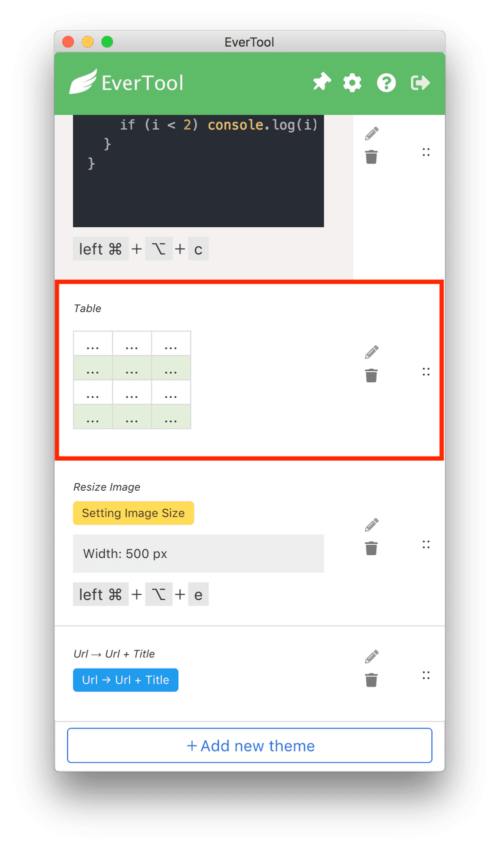 將 Excel 轉換為 Evernote 表格 - EverTool
