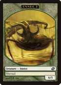 6/1 Green Insect Creature Token | MTG.onl Tokens