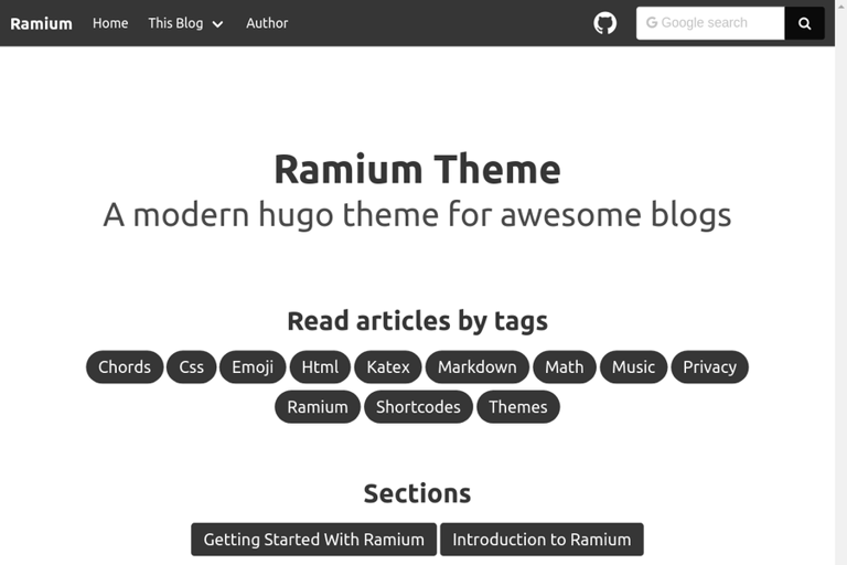 blog | Hugo Themes