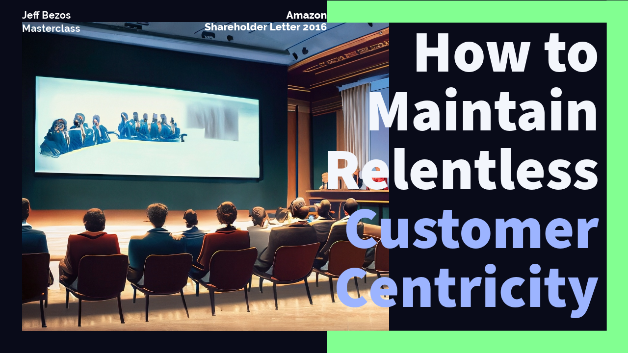 Jeff Bezos Best Growth Strategy Masterclass on How to Maintain ...