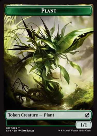 1/1 Green Plant Creature Token | MTG.onl Tokens