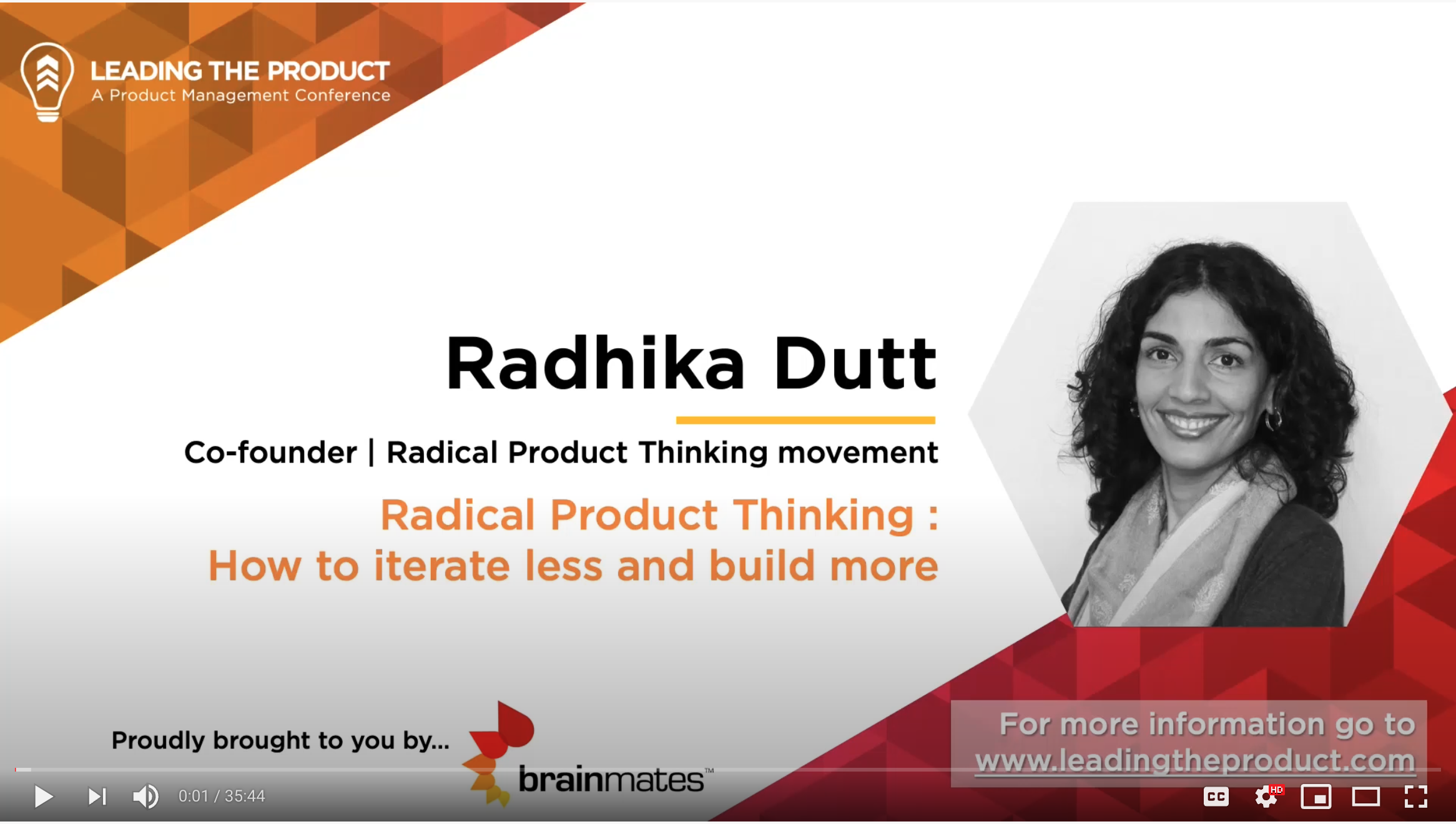 Radical Product Thinking