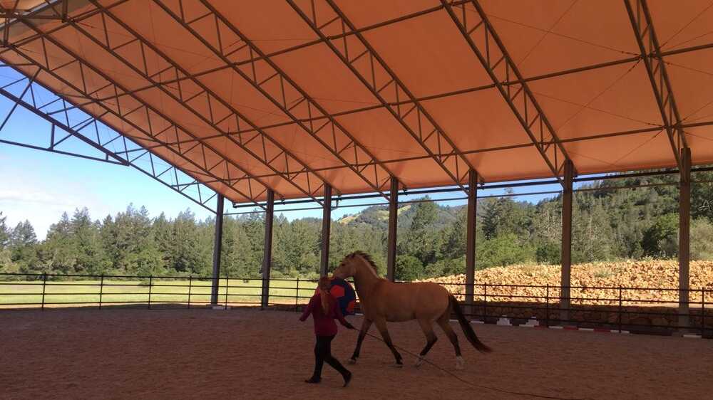 KENWOOD, CA | WeCover Custom Fabric Riding Arenas