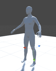 UnityのAnimation Riggingで良い感じの足のコントローラを作成する | 測度ゼロの抹茶チョコ