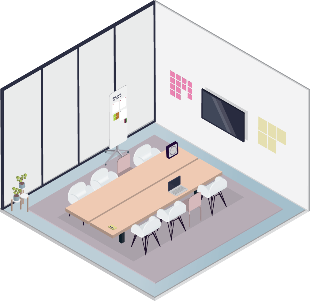 Teal Workspace by Chilid