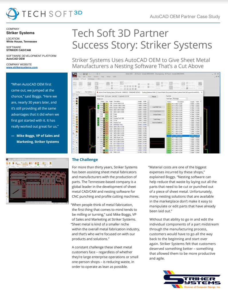 OEM Platforms | Tech Soft 3D