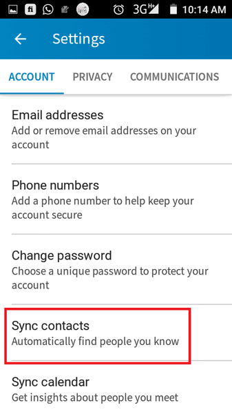 How to Sync Linkedin Photos with Phone Contacts - Covve