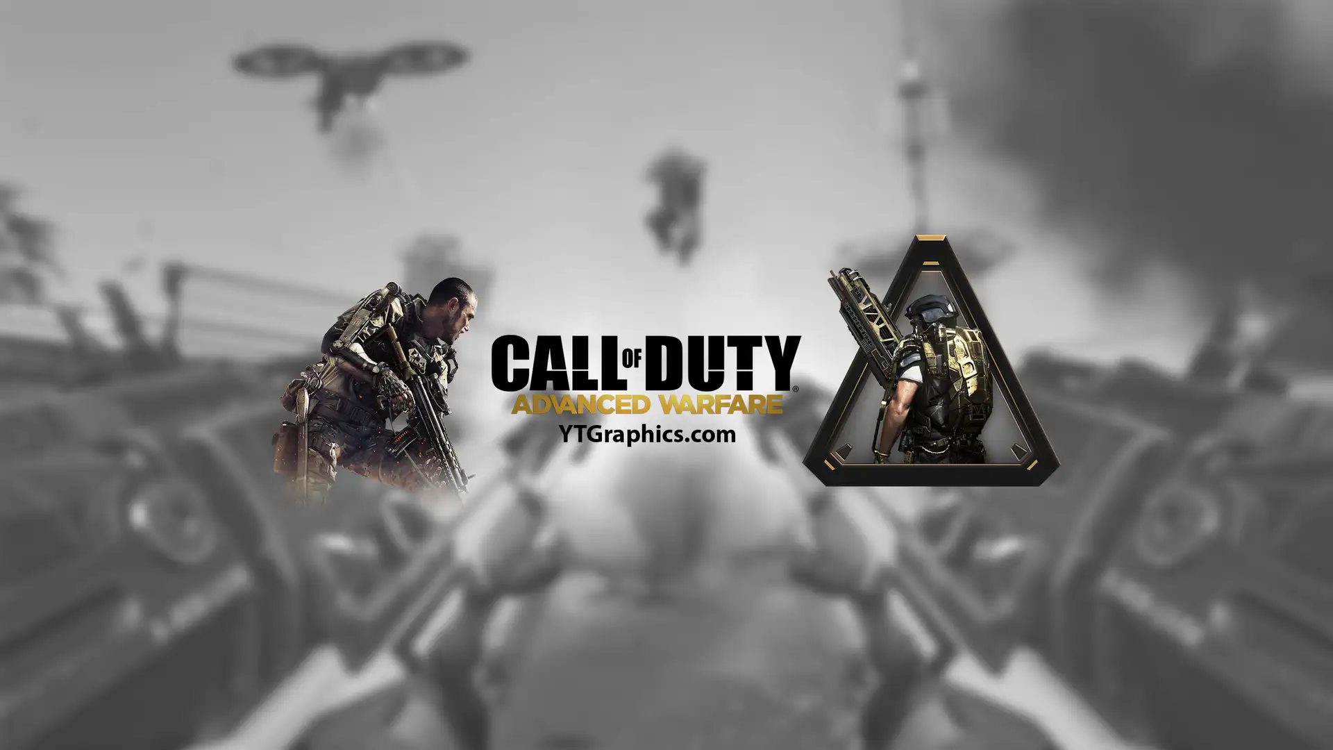 Call of Duty: Advanced Warfare YouTube Channel Art Banner