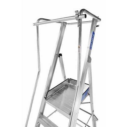 G5808 8ft Aluminium Platform Ladder (2.3m)