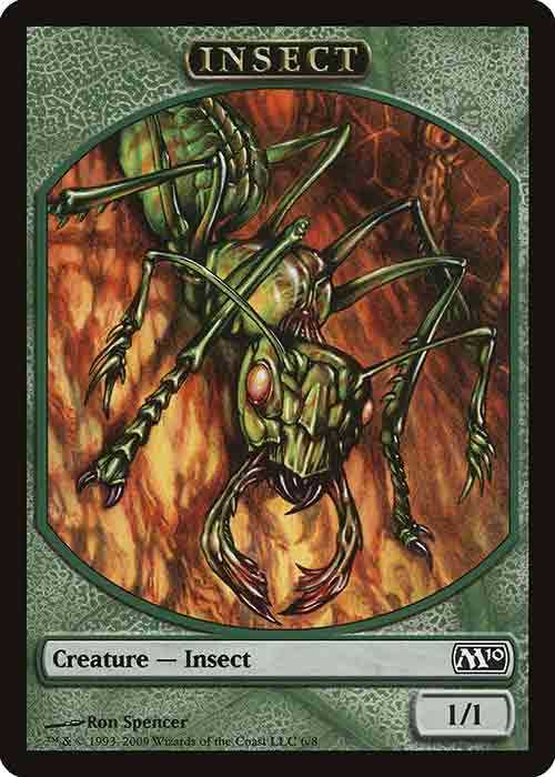 1/1 Green Insect Creature Token | MTG.onl Tokens