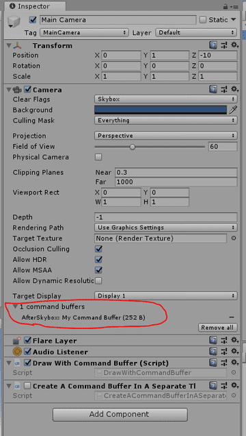 UnityでCommandBufferを利用してMeshをレンダリングしてみる | 測度ゼロの抹茶チョコ