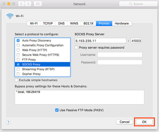 How to set up SOCKS5 proxies in browsers