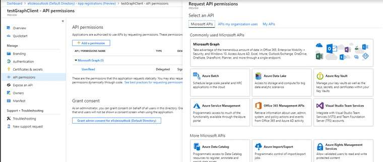 Accessing Azure Active Directory Graph API | Oliver Coding