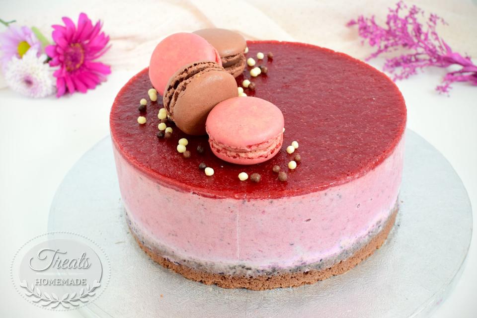 Entremets Fruits Rouges - Treats Homemade