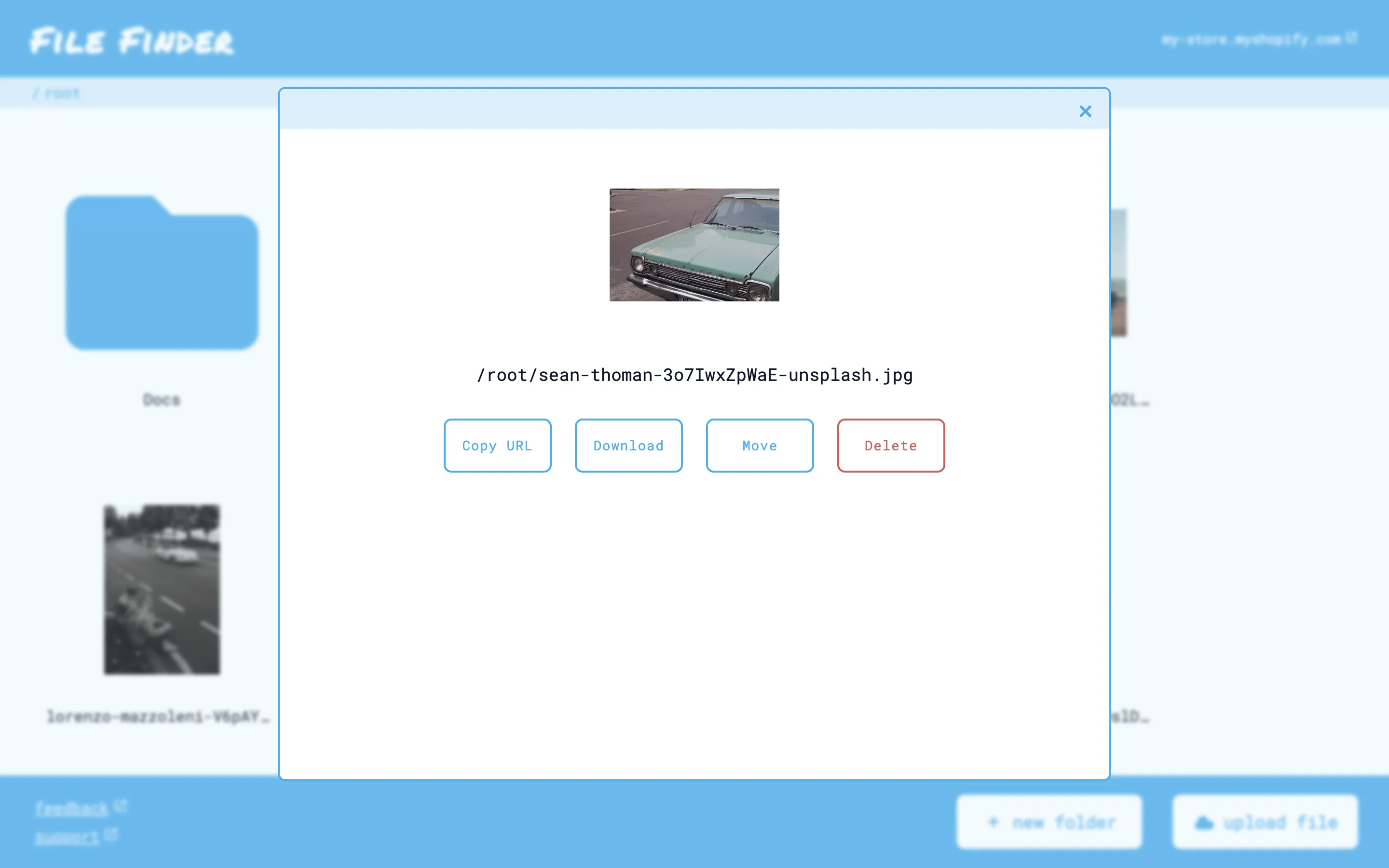 File Finder | Find Shopify Files Fast!