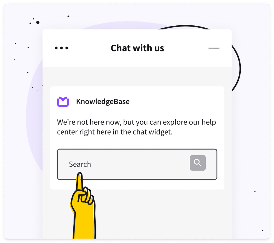 KnowledgeBase LiveChat Integration