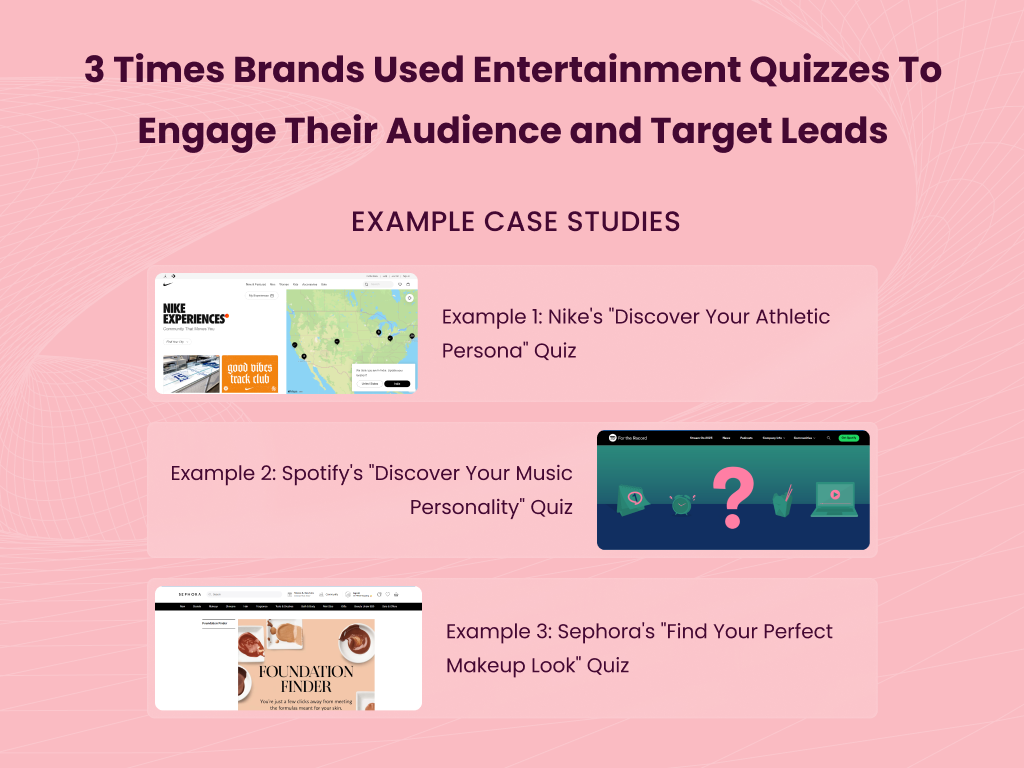 Entertainment Quizzes: Website Engagement & Lead Generation