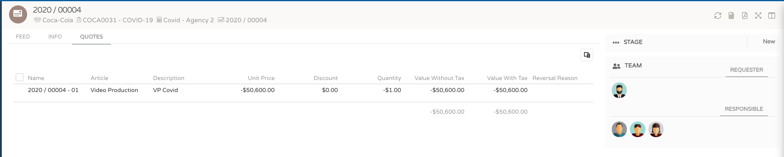 Credit Notes | Skills Workflow’s Documentation