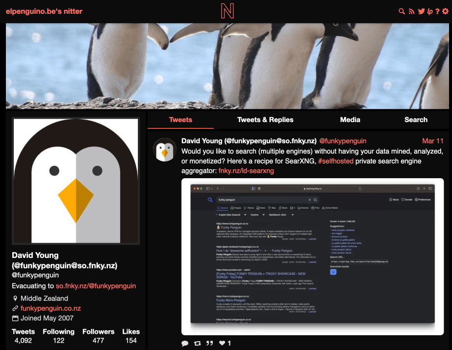 How to run Nitter on Docker Swarm |・∀・