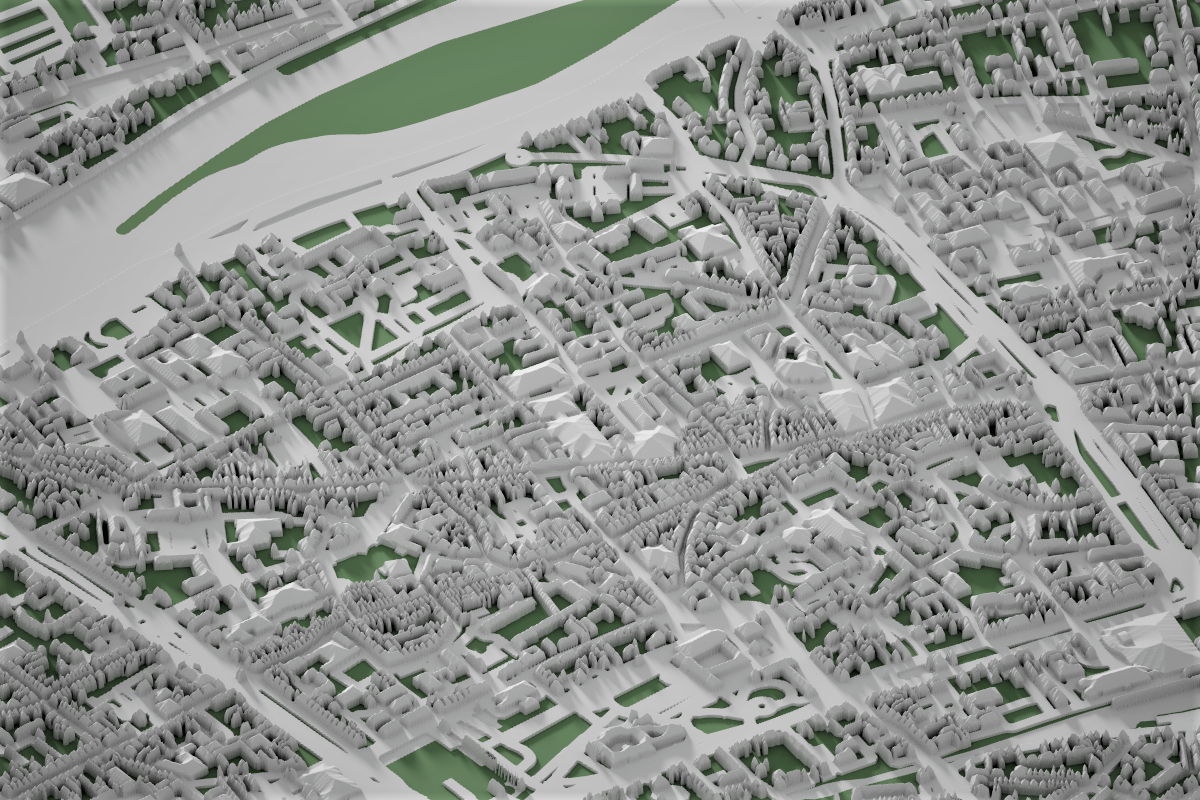 Guide To 3D OSM City Models Trier Edition Geography Coding