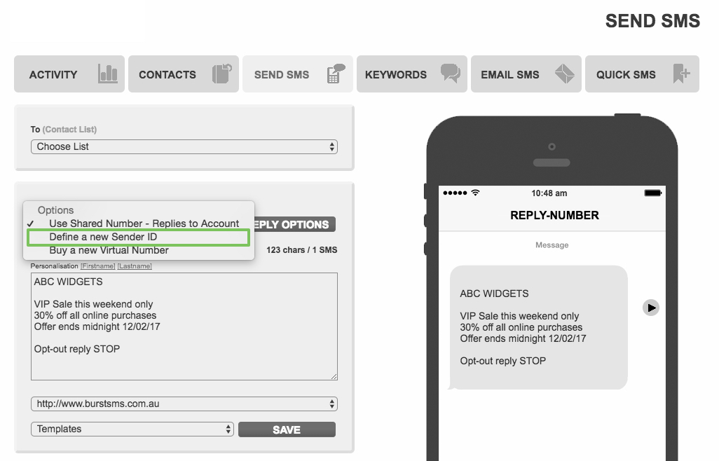 What are Alphanumeric Sender IDs? | Burst SMS Blog
