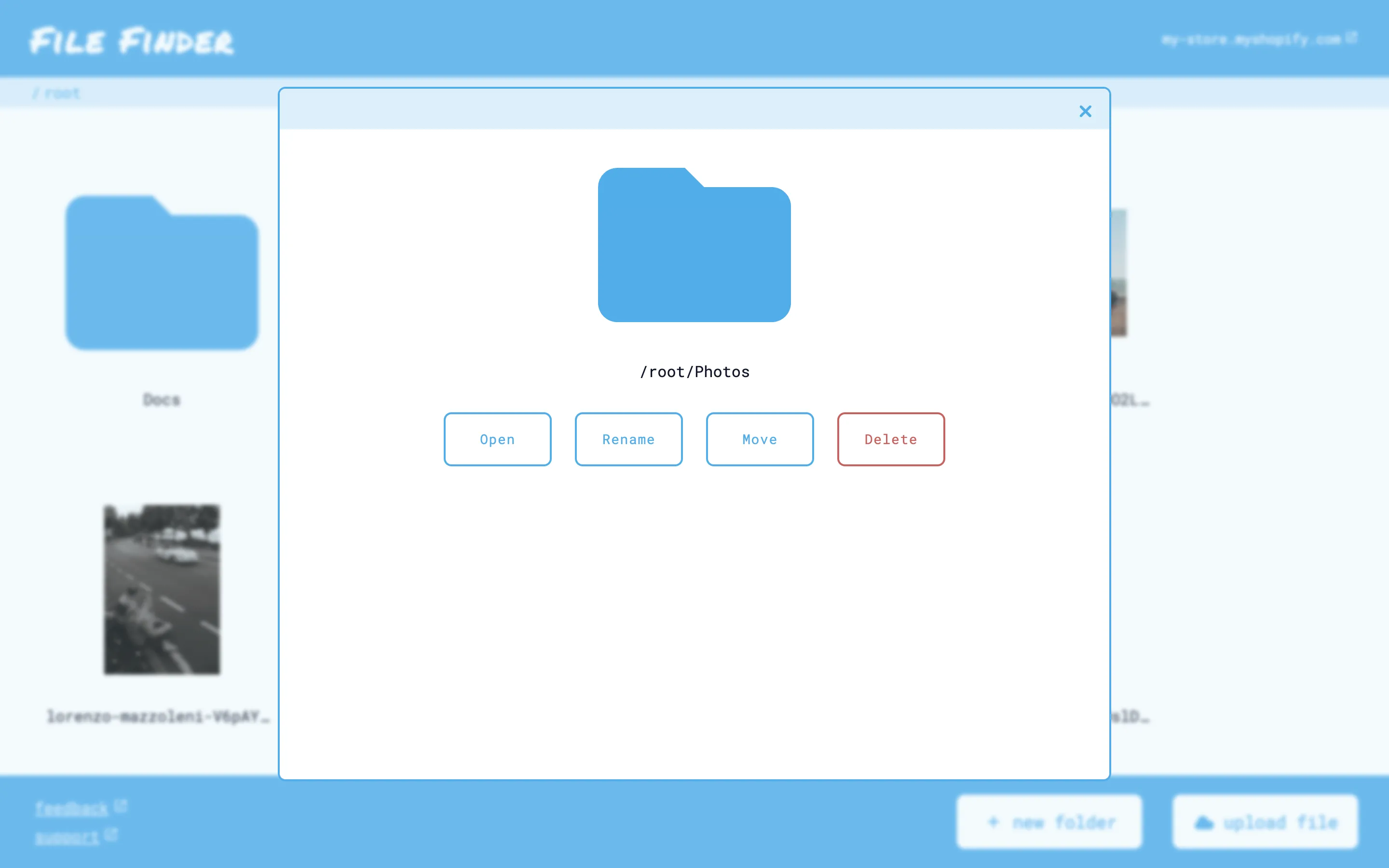 File Finder | Find Shopify Files Fast!