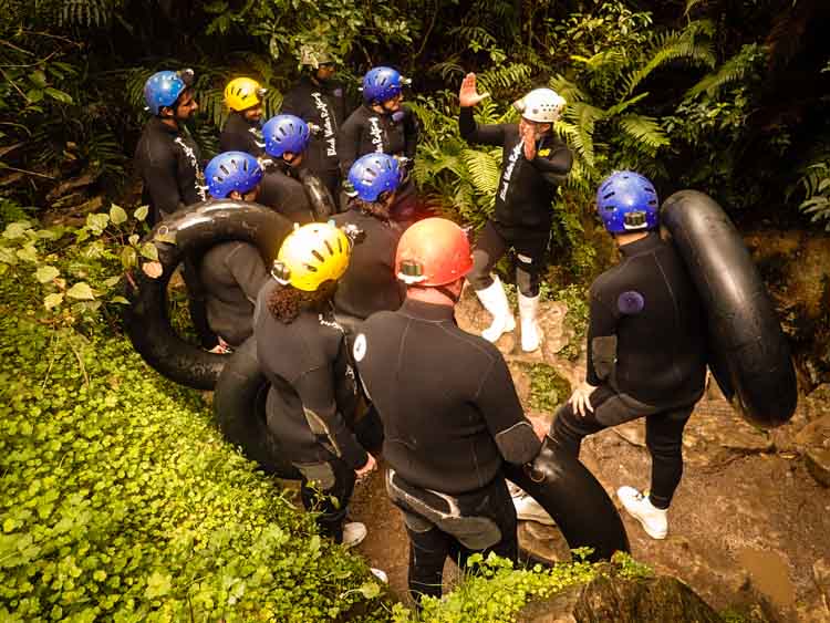 New Zealand Escapes: Waitomo Blackwater Rafting