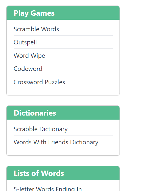 Step-by-step process of word scramblers tool