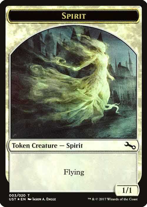 1/1 White Spirit Creature Token | MTG.onl Tokens