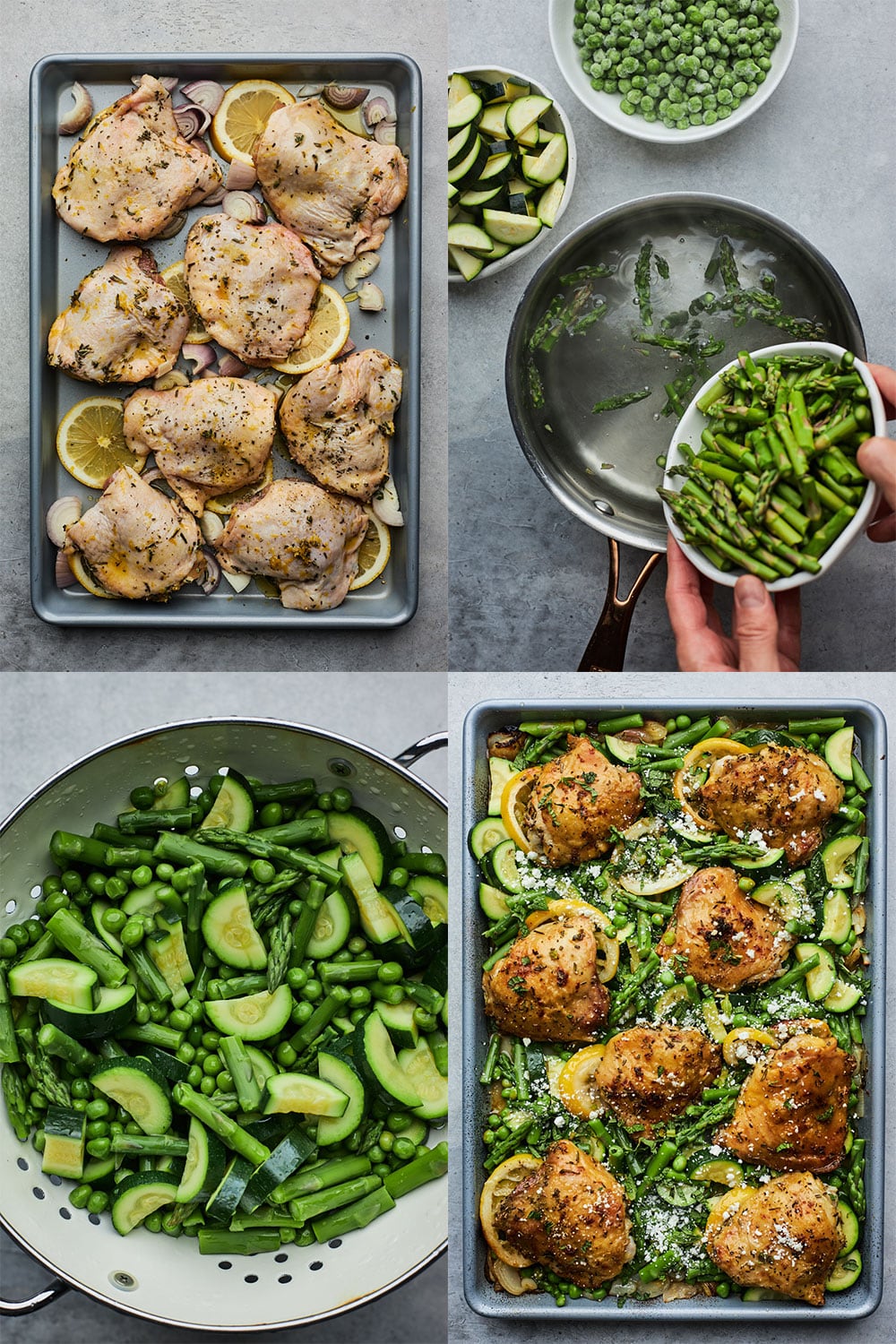 Herb Roasted Chicken With Spring Veggies | Olive & Mango