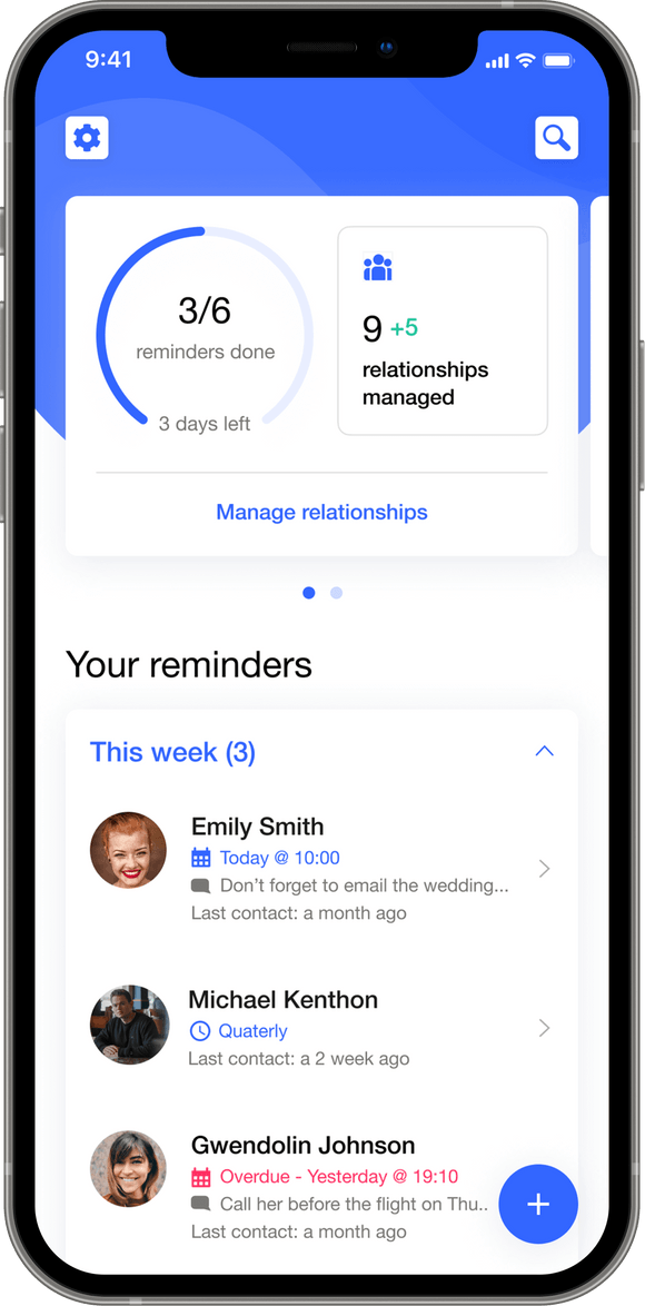 Your personal CRM