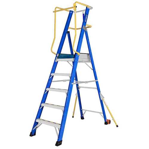 G3809 8ft Fiberglass Platform Ladder (2.5m)