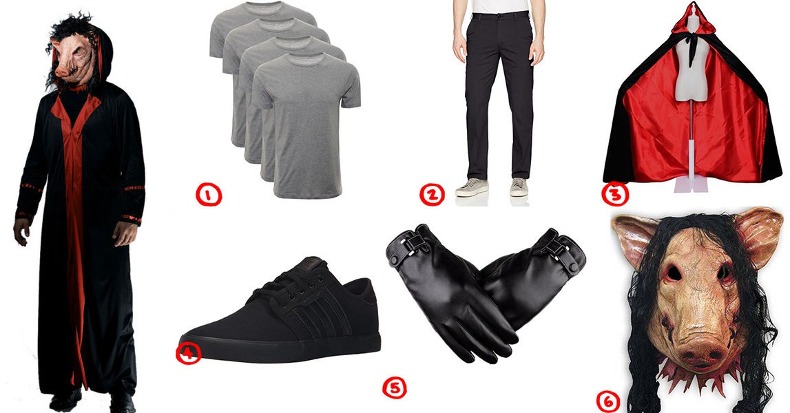 Dress like Jigsaw (John Kramer) Costume for Cosplay & Halloween Dress like Jigsaw (John Kramer) Costume for Cosplay & Halloween