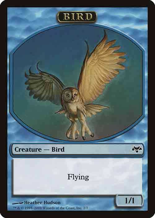 1/1 Blue Bird Creature Token | MTG.onl Tokens