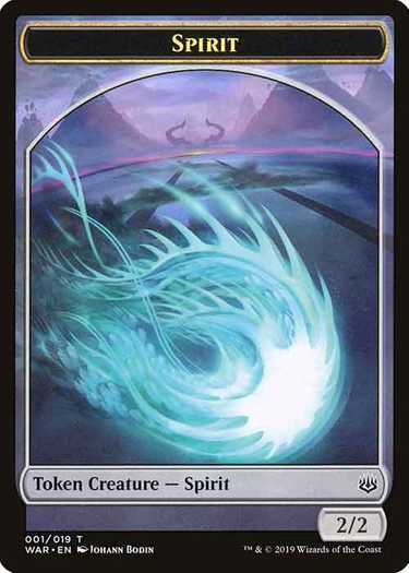 2/2 Colorless Spirit Creature Token | MTG.onl Tokens