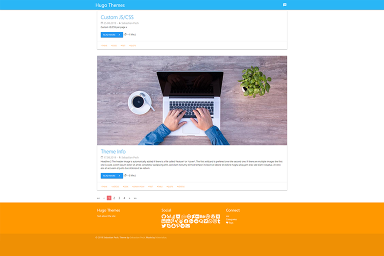 multilingual | Hugo Themes