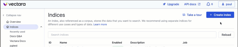 Quick Start | Vectara Docs