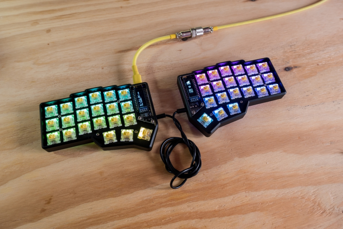 A split keyboard? • David Perkins