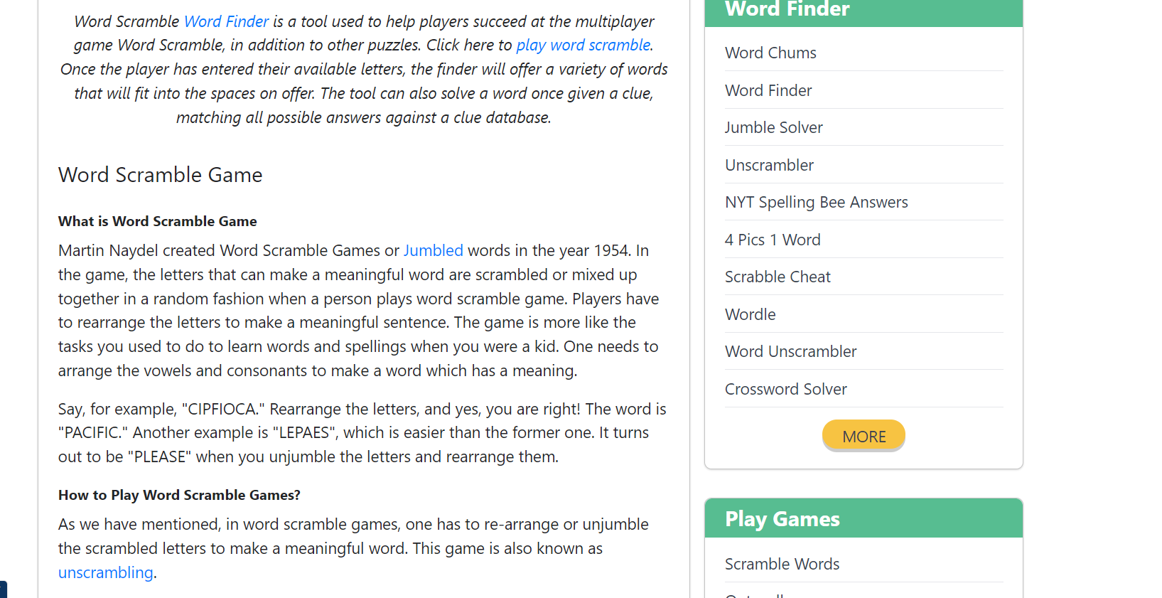 Top 10 Best tools for solving scramble words like a pro in 2022