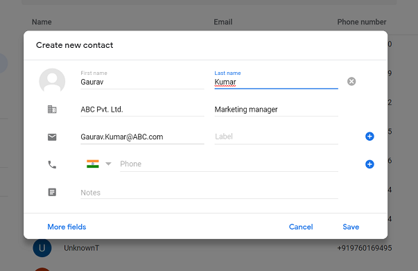 How to Create an Electronic Business Card in Gmail - Covve