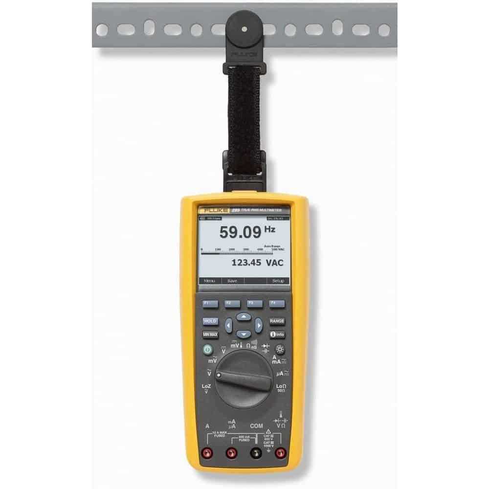 Fluke Industrial Logging Multimeter And Soft Combo Kit, CAT IV 600V ...