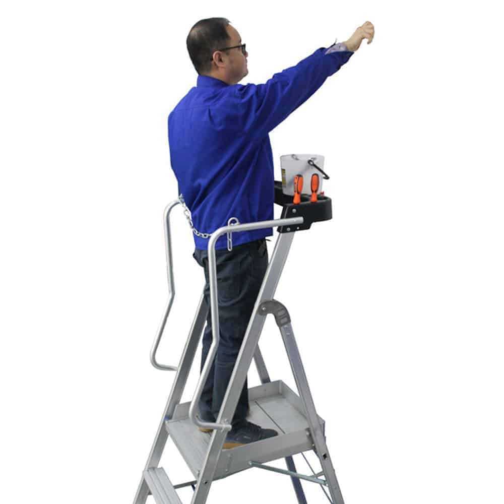 G5804 4ft Aluminium Platform Ladder (1.2m)