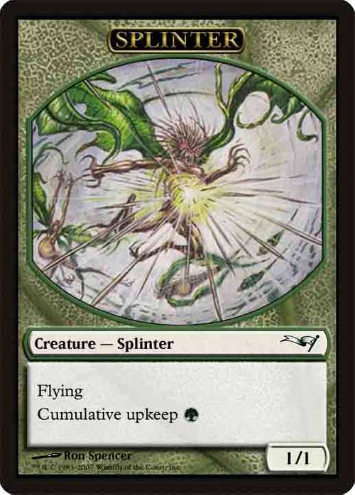 1/1 Green Splinter Creature Token | MTG.onl Tokens