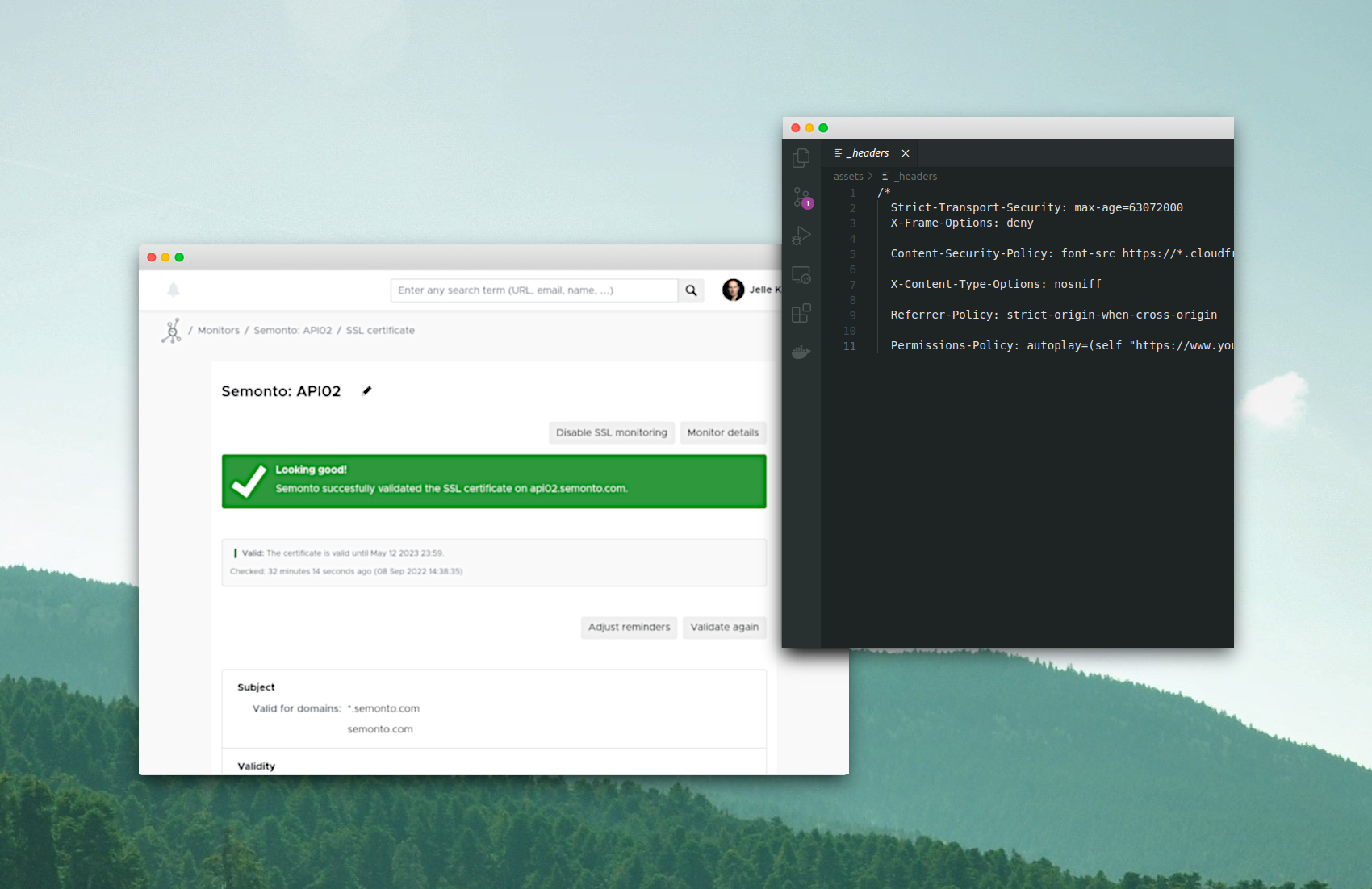 An extra layer of security with HTTP response headers | Semonto
