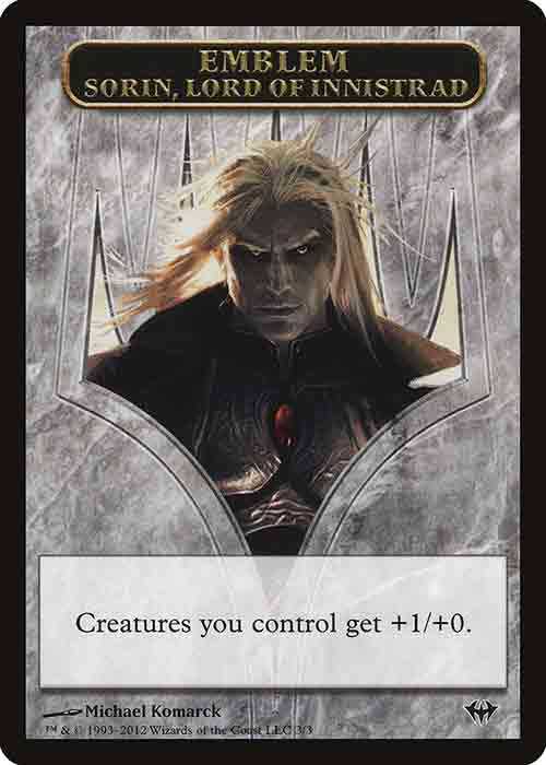 Sorin, Lord of Innistrad Emblem | MTG.onl Tokens